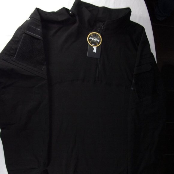 Shirts | New Cqr 14 Zip Black Tactical Acs Combat Shirt Size 4x Large ...